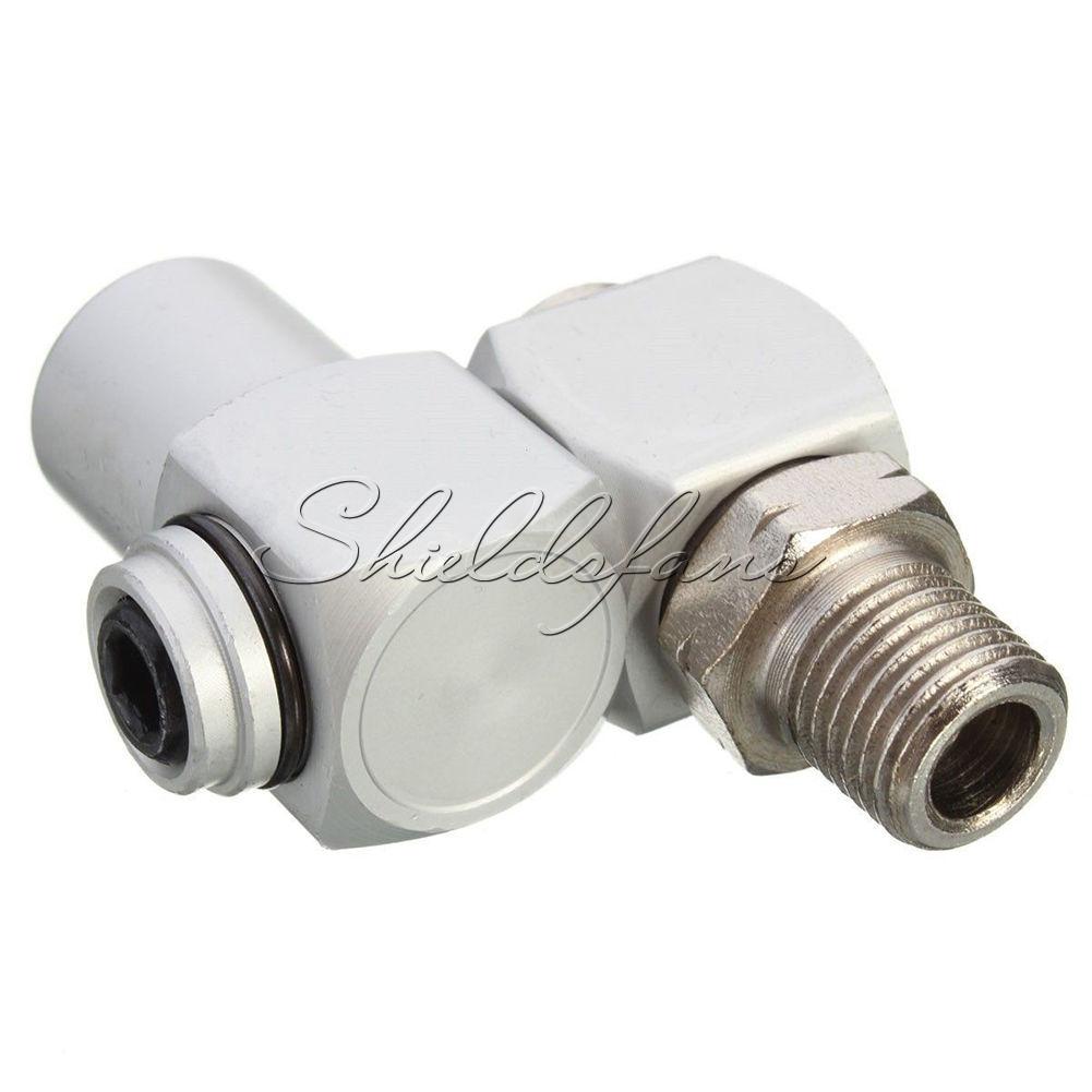 1/4'' BSP Straight Connector Male/ Female to 1/8'' BSP Airbrush Hose Swivel Air | eBay