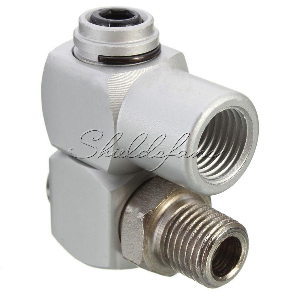1/4'' BSP Straight Connector Male/ Female to 1/8'' BSP Airbrush Hose Swivel Air | eBay