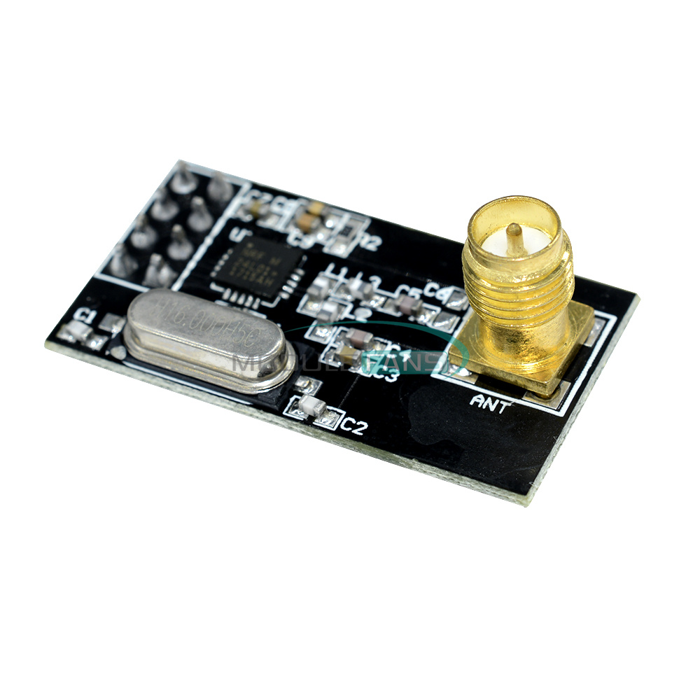 Wireless Transceiver Module Arduino 2.4G NRF24L01 SMA Antenna ...