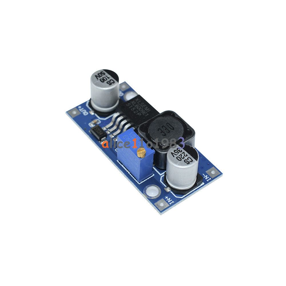 DC-DC Adjustable Step up boost Power Converter Module XL6009 Replace ...