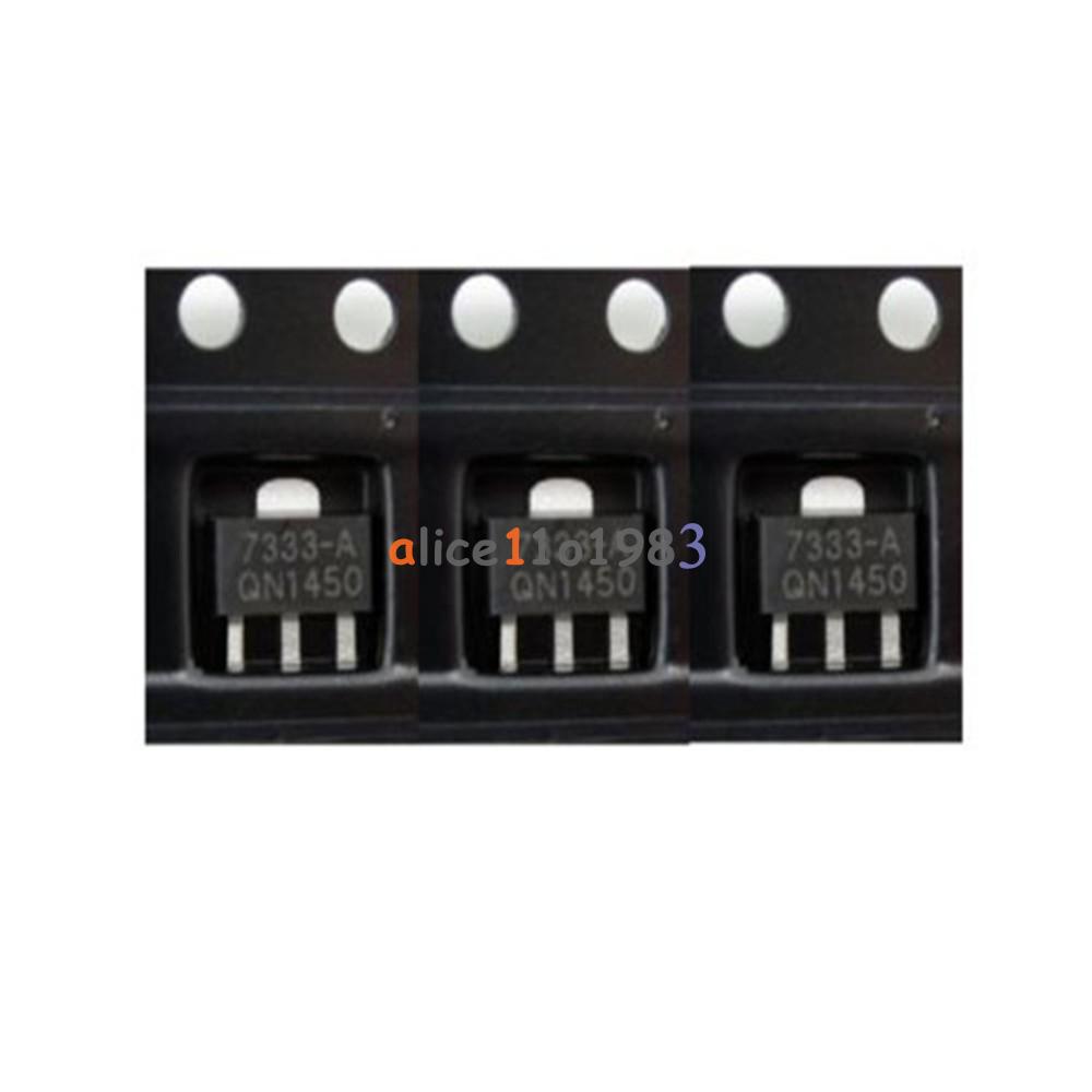 5PCS HT7333-A HT7333 3.3V SOT-89 Low Power Consumption LDO Voltage ...