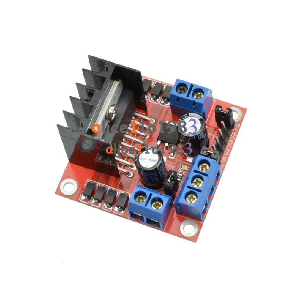 5PCS 25W L298N Dual HBridge DC Stepper Motor L298N Drive Controller ...