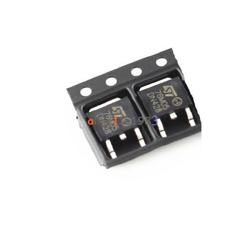100PCS 78M05 L78M05 ST TO-252 SMD Voltage Regulator IC | eBay