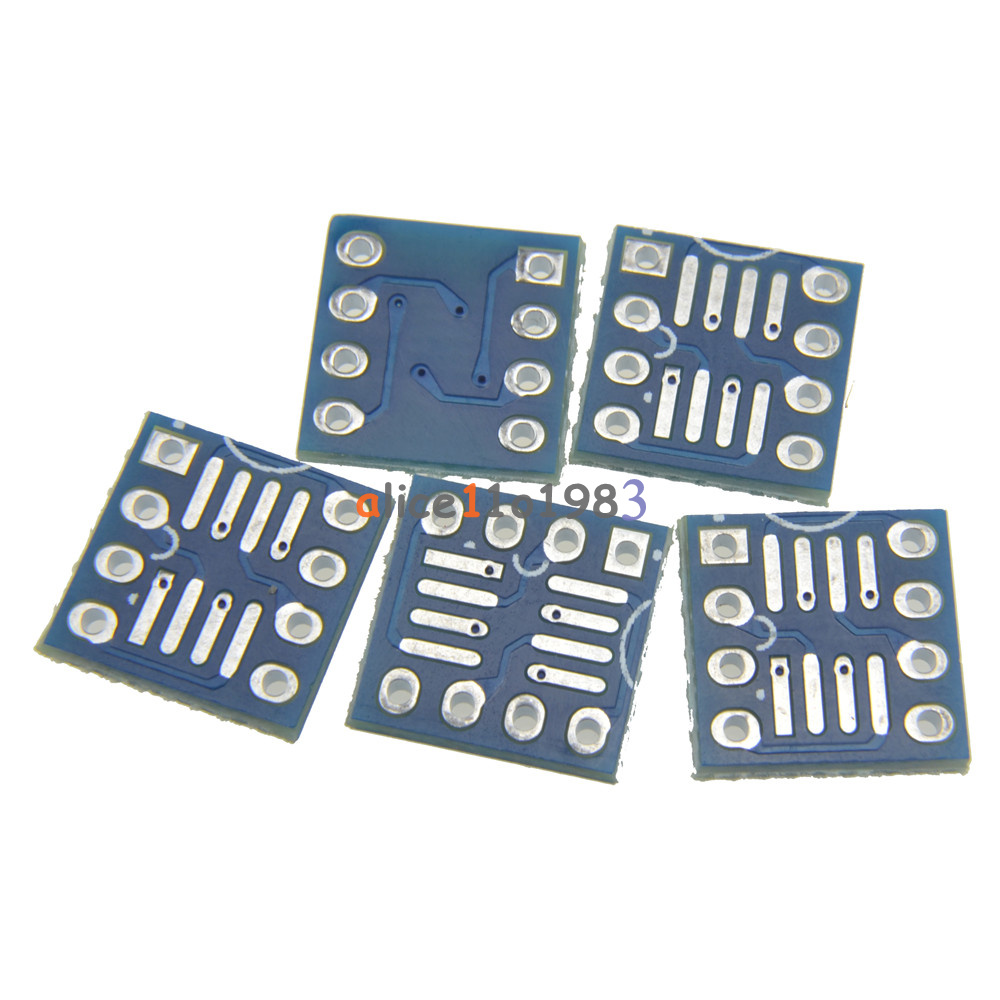 10/20/50/100PCS SOP8 SO8 SOIC8 TSSOP8 MSOP8 DIP8 Adapter PCB Conveter ...