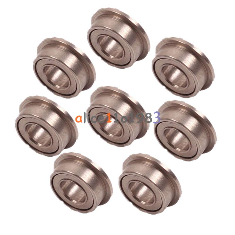 20PCS MF63zz Mini Metal Double Shielded Flanged Ball Bearings ...