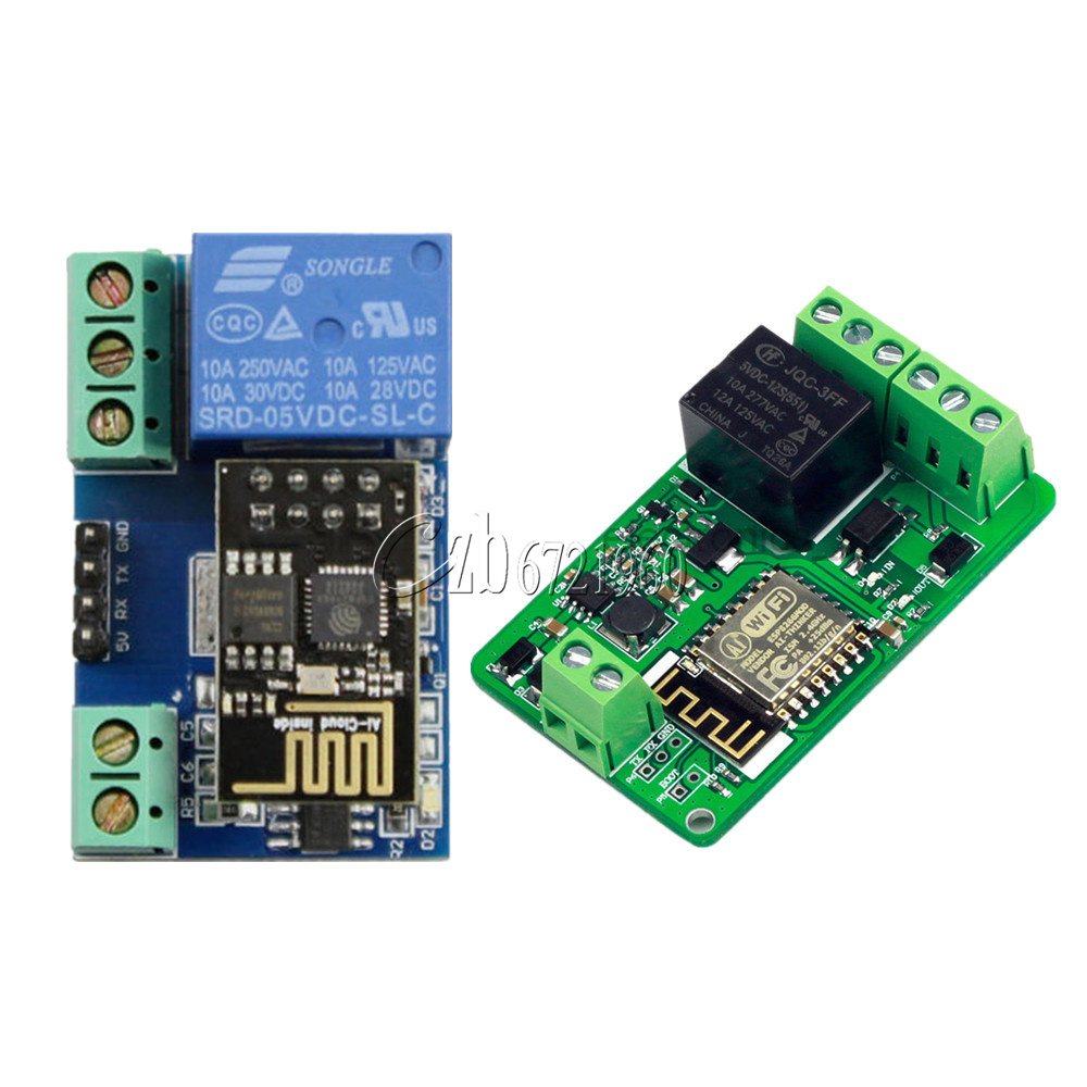 Dc 7 30v 5v220v 10a Esp8266 Wifi Relay Module Esp 12f Network Relay