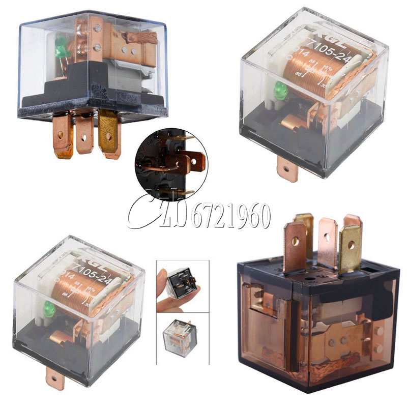 Automotive Relay 12V 24V 80A 100A 5Pin SPDT Car Control Device Car ...