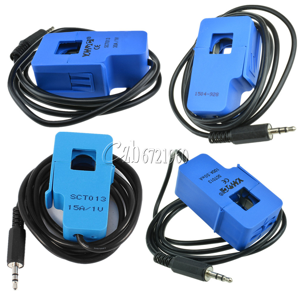 SCT-013-030/015 Non-invasive AC Current Sensor Split Core Current ...