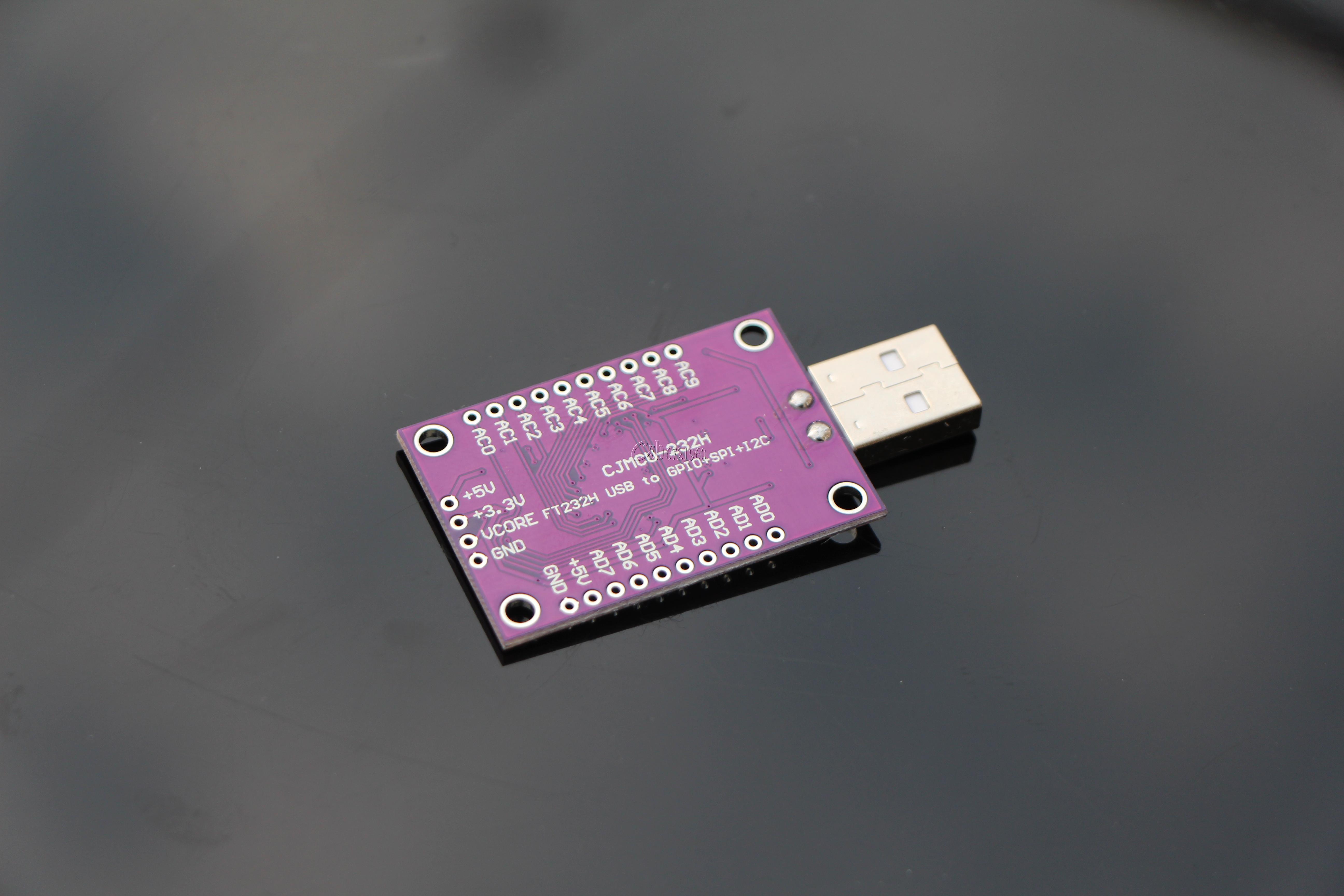 FT232H High-Speed Multifunction USB to JTAG UART/ FIFO SPI/ I2C CJMCU ...