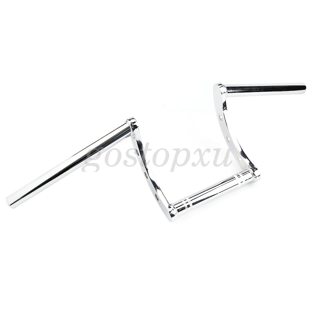 1'' & 7/8" Motorcycle Handlebars Z Bar Drag Bars For Harley Honda ...