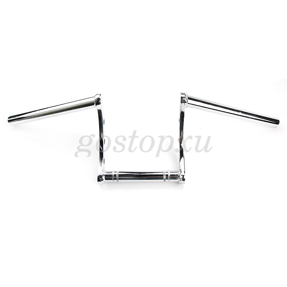 1'' & 7/8" Motorcycle Handlebars Z Bar Drag Bars For Harley Honda ...
