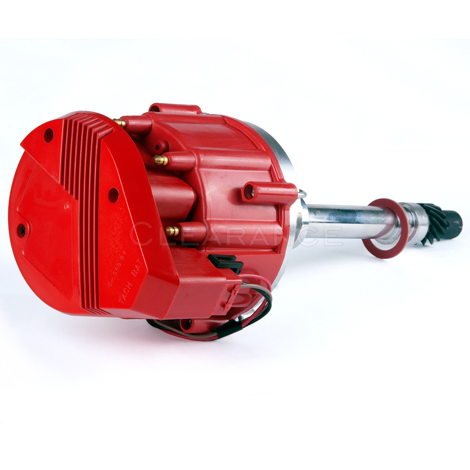 SBC BBC Chevy 305 350 454 V8's HEI Distributor with Black Cap 65k ...