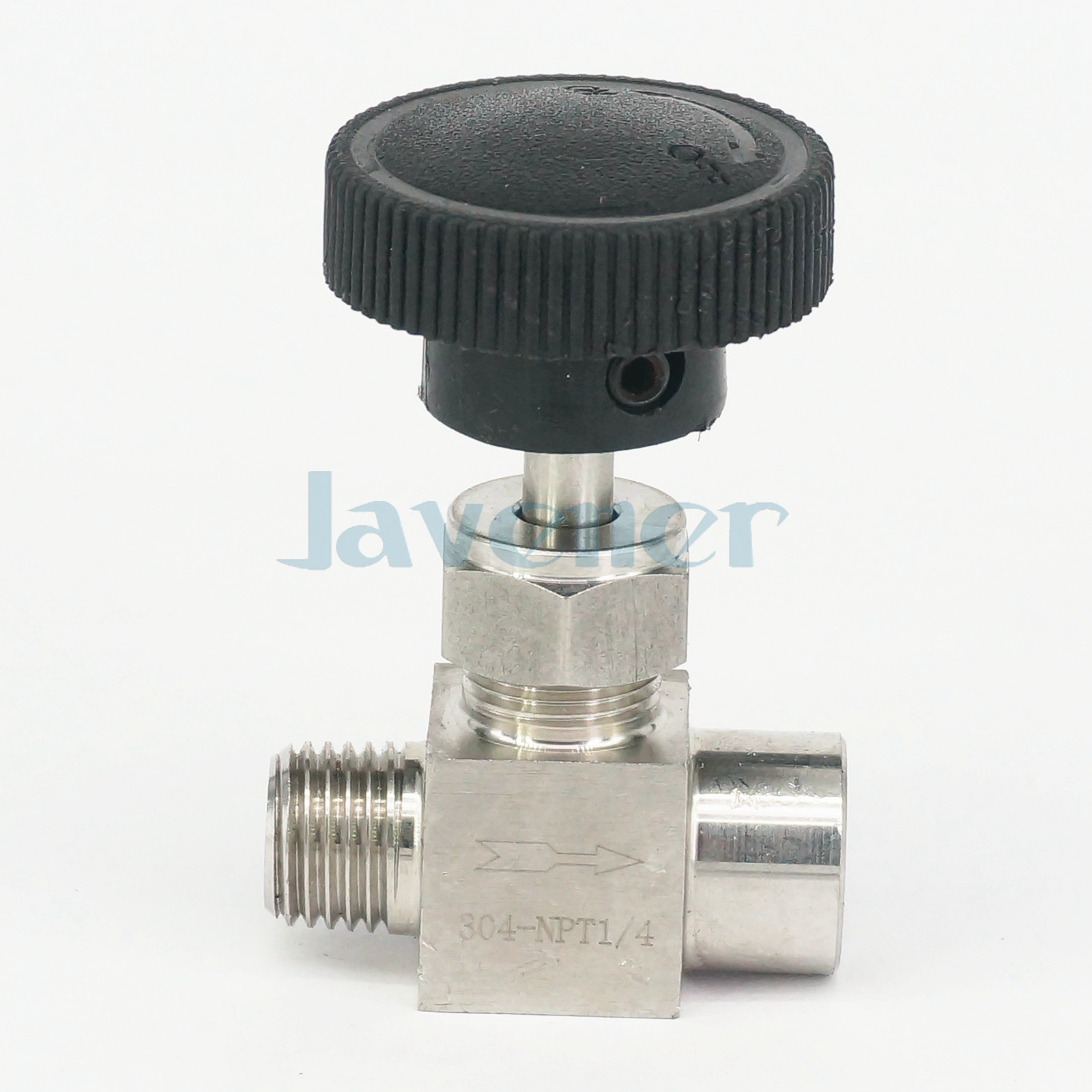 1/4" NPT Female to Male Needle Valve 304 Stainless Steel Flow Control ...