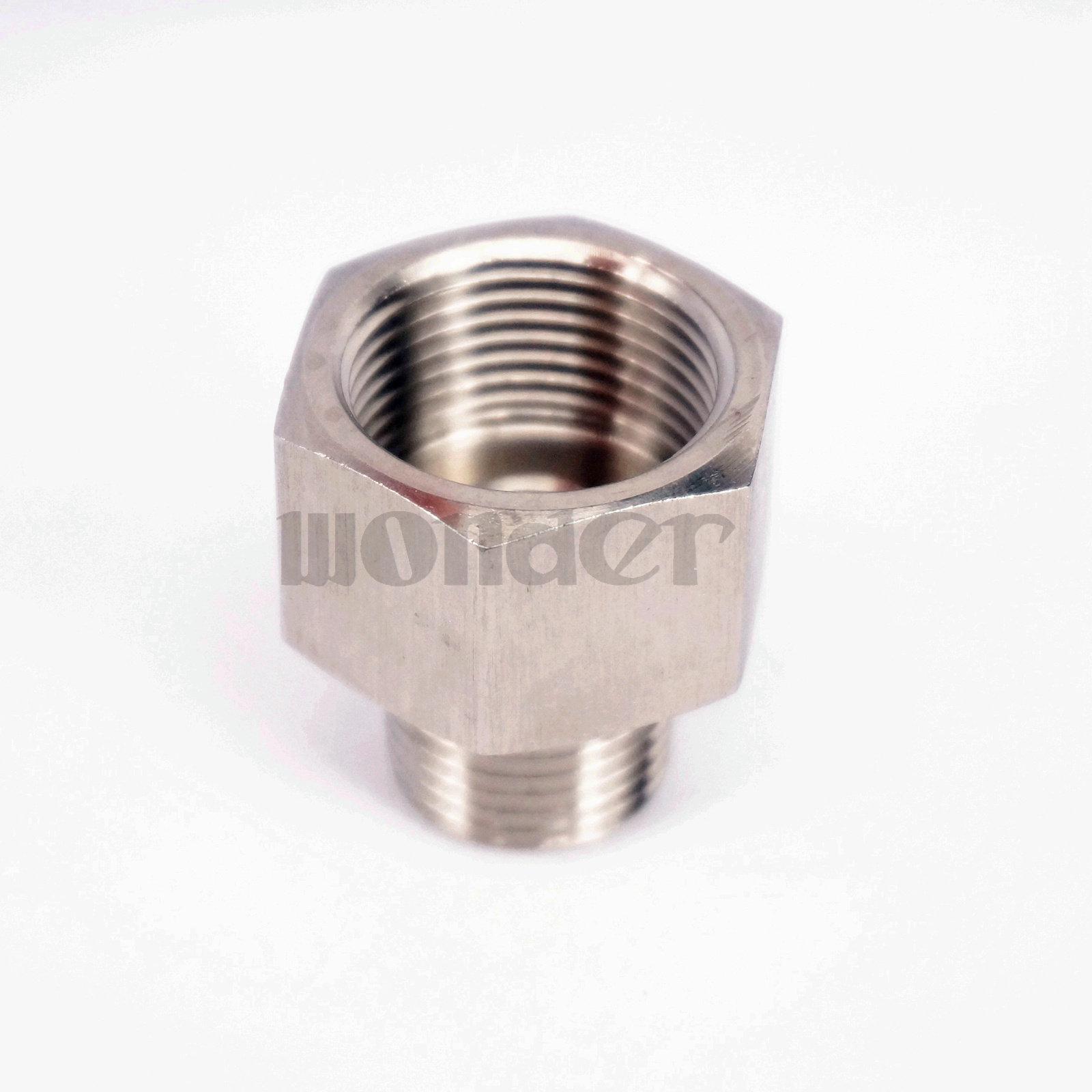 3/4" BSPP Female to 1/2" BSPT Male 304 Stainless Steel Pipe Fitting ...