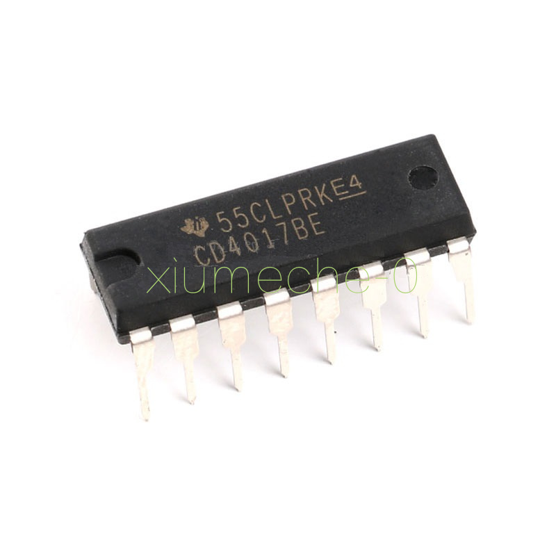 100PCS CD4017BE 4017 CD4017 DECADE COUNTER DIVIDER IC TOP | eBay
