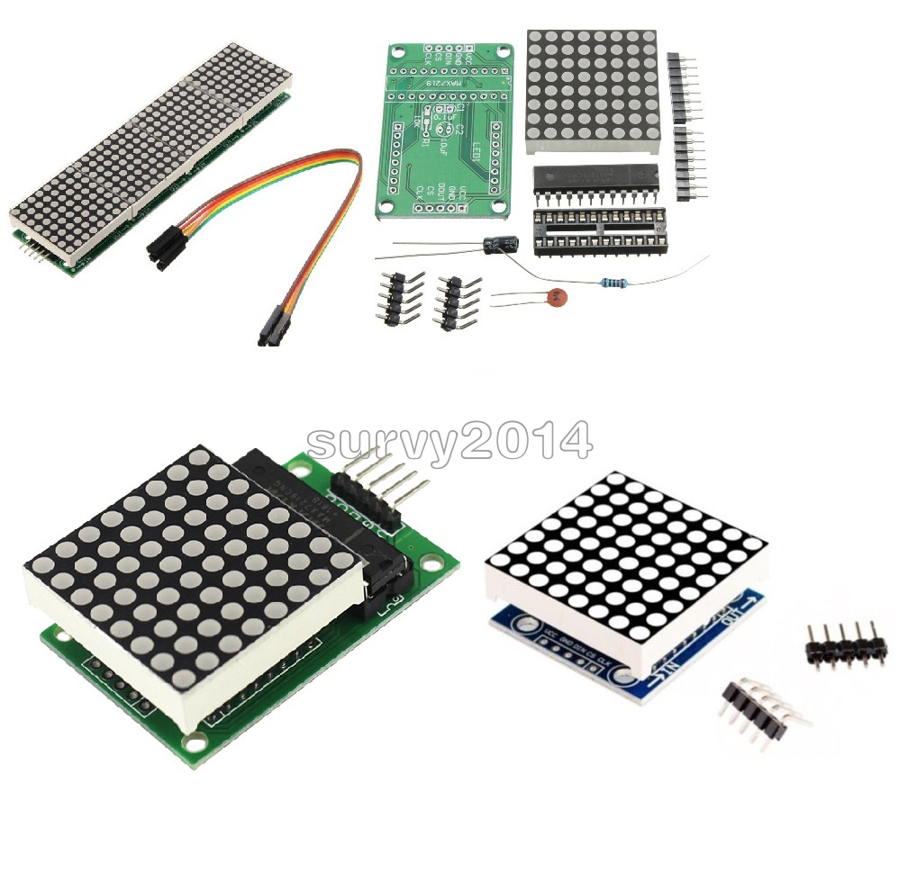 Max7219 8x8 Led Punkt Matrix Modul Dot Matrix Module For Arduino