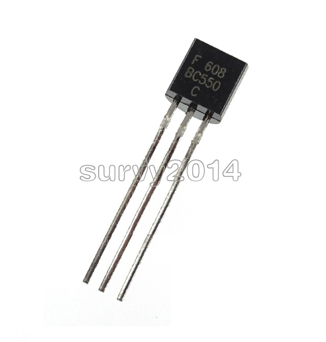 50PCS NEW BC550 TO-92 NPN Low Noise Transistor | eBay