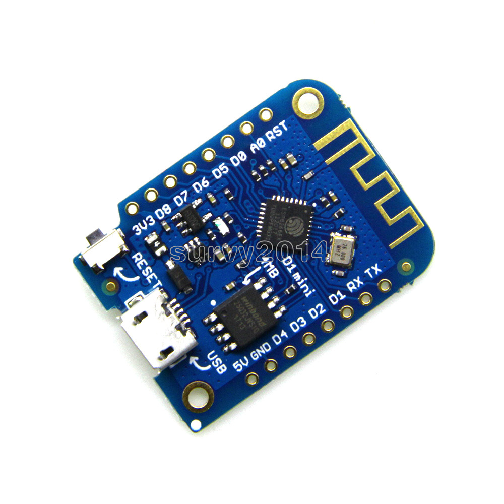 Wemos D1 Mini V3.0.0 WIFI Internet ESP8266 CH340G Development Board For ...