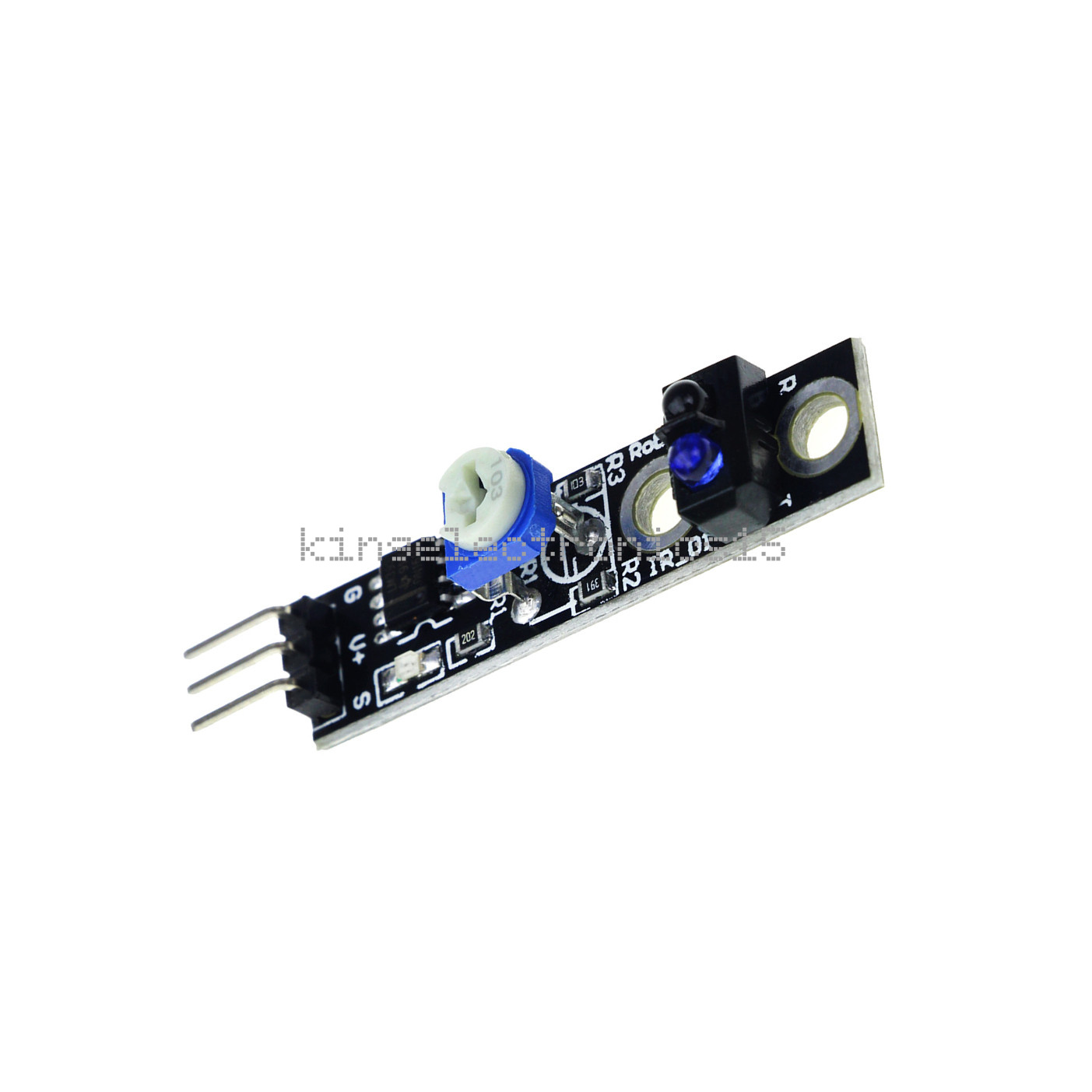 1/2/5/10PCS NEW IR Infrared Line Track Follower Sensor TCRT5000 ...