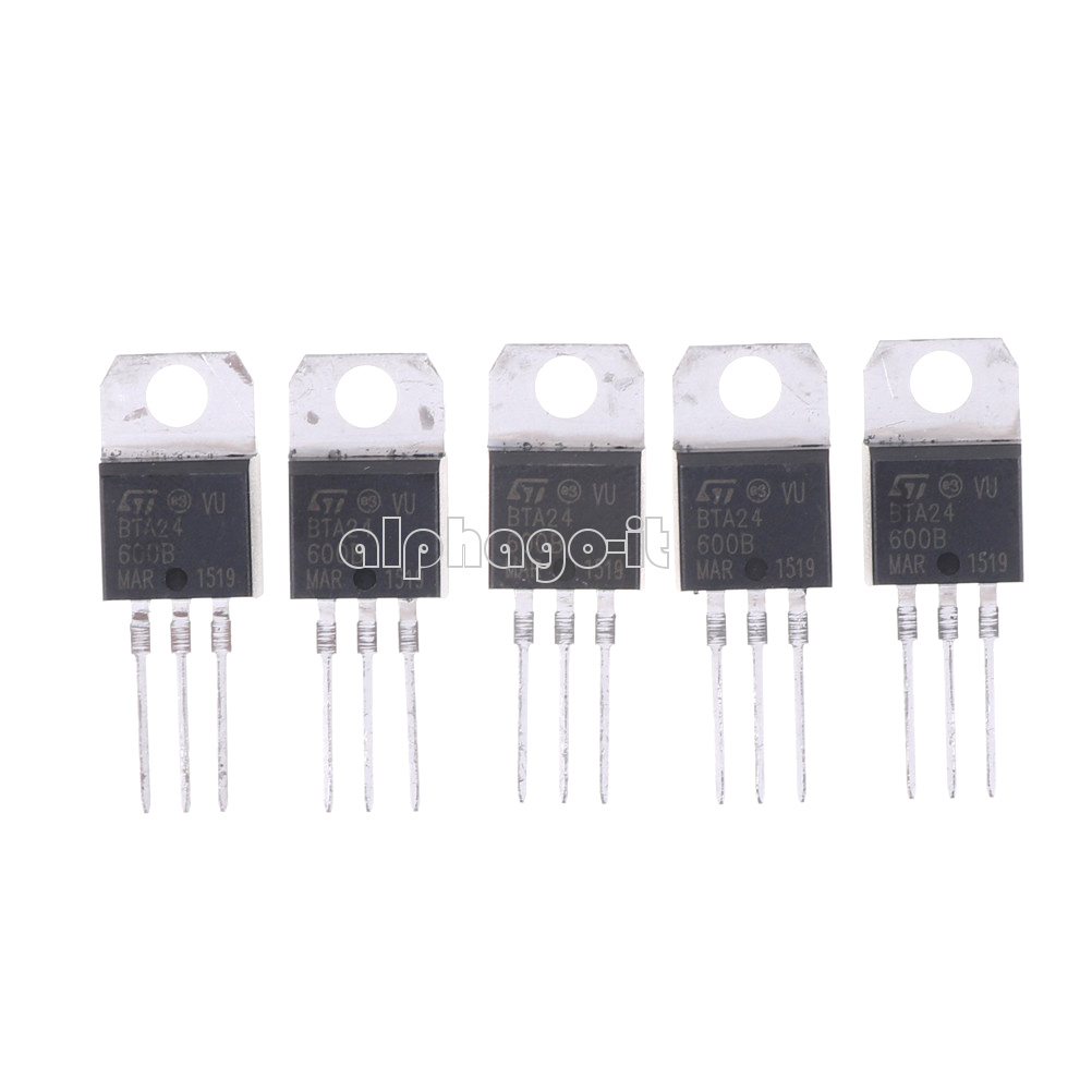 10PCS NEW BTA24 BTA24-600B TRIAC 600V 25A TO-220 | eBay