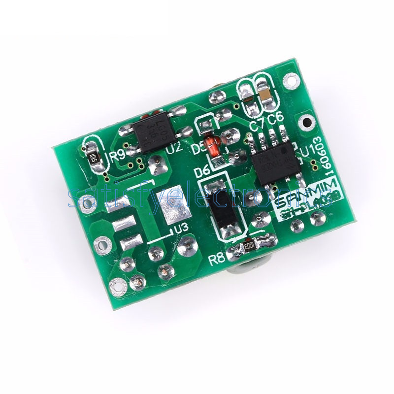 AC-DC 12V 400mA 4.5W Power Supply Buck Converter Step Down Module for ...