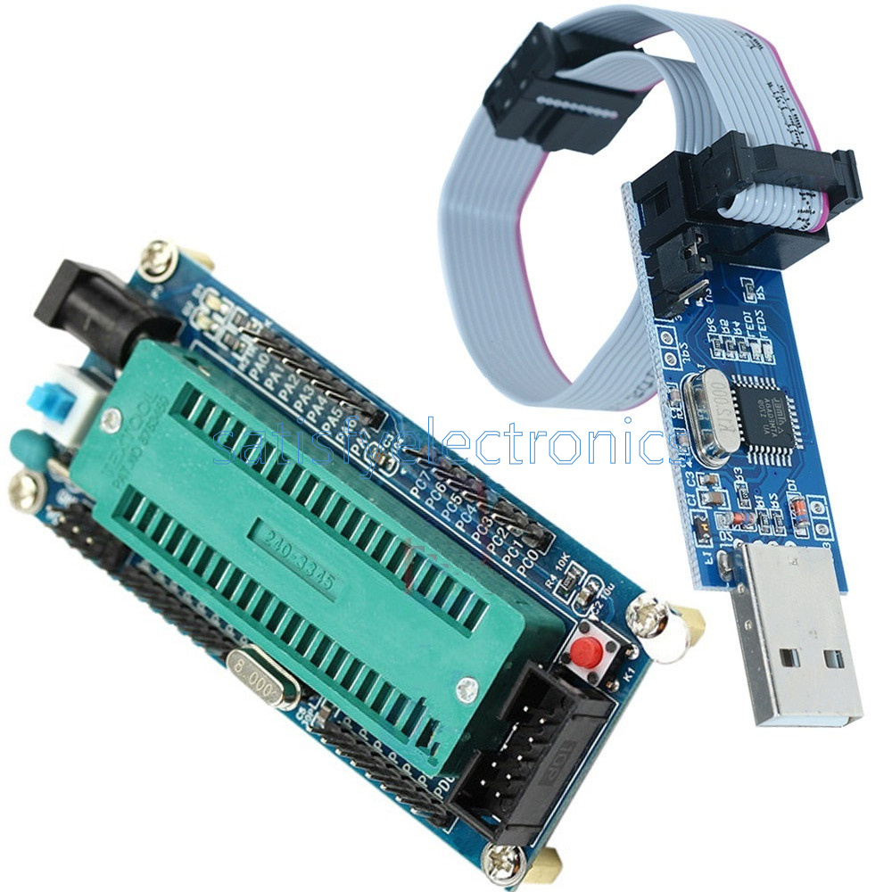 Atmega32 Atmega16 Minimum System Board 10pin Usb Isp Usbasp Programmer