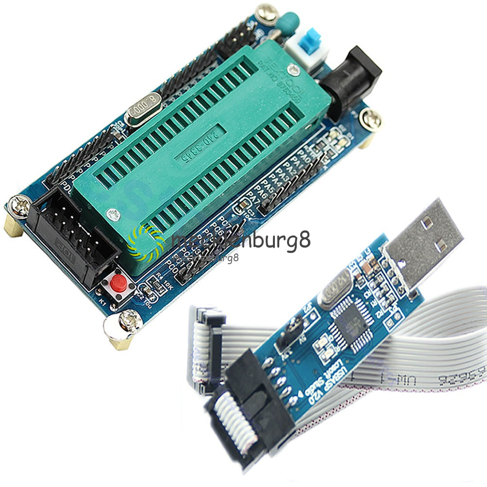 Atmega16 Minimum System Avr Board Atmega32 Usb Isp Usbasp Programmer For Atmel Ebay