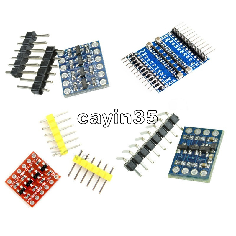 1PCS 3.3V to 5V 2/4/8 Channel Logic Level Converter Module Bi ...