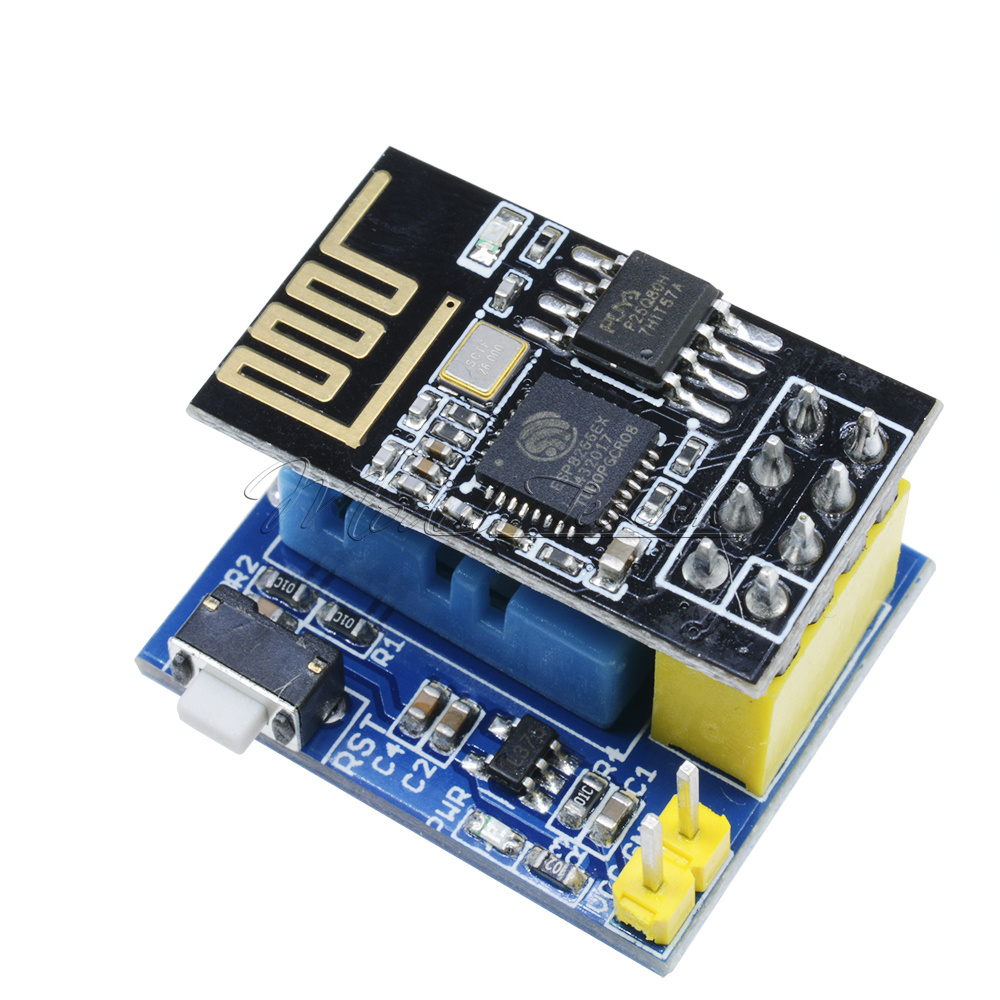 Esp8266 Esp 0101s Dht11 Temperature And Humidity Wifi Wireless Transceiver Module Ebay