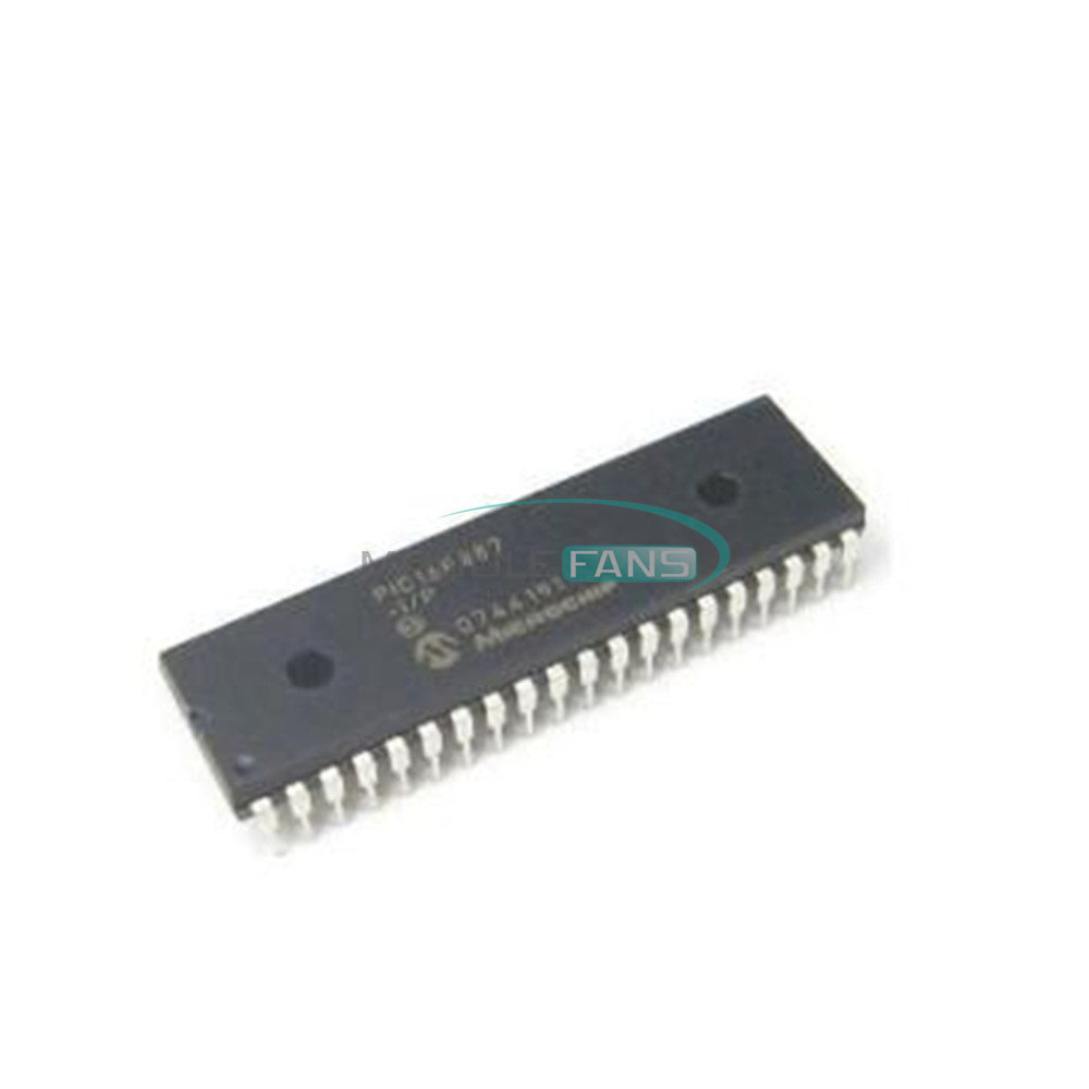 Pic16f887 Pic16f887 Ip Dip 40 Microchip Ic High Quality Ebay 