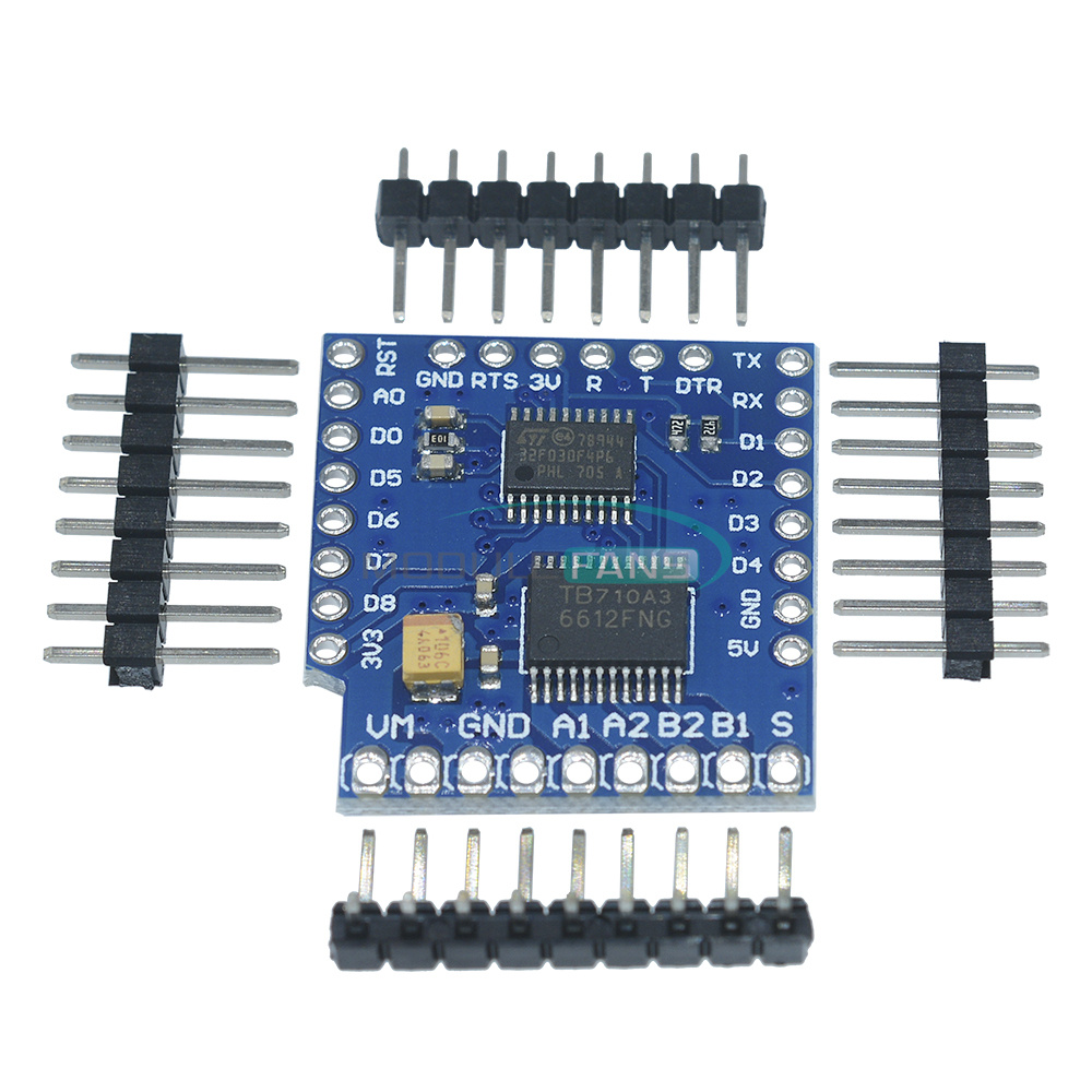 Motor Shield For WeMos D1 mini I2C Dual Motor Driver TB6612FNG (1A) V1 ...