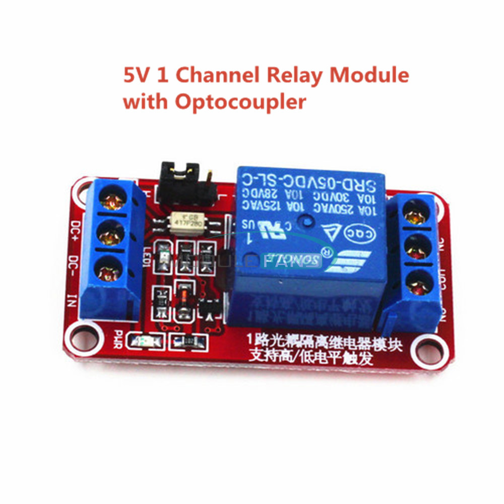 5V 1-Channel Optocoupler Relay Module for Arduino H/L Level Triger M | eBay
