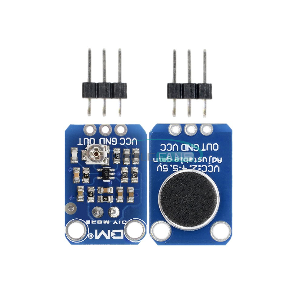 Electret Microphone Amplifier MAX4466 With Adjustable Gain For Arduino ...