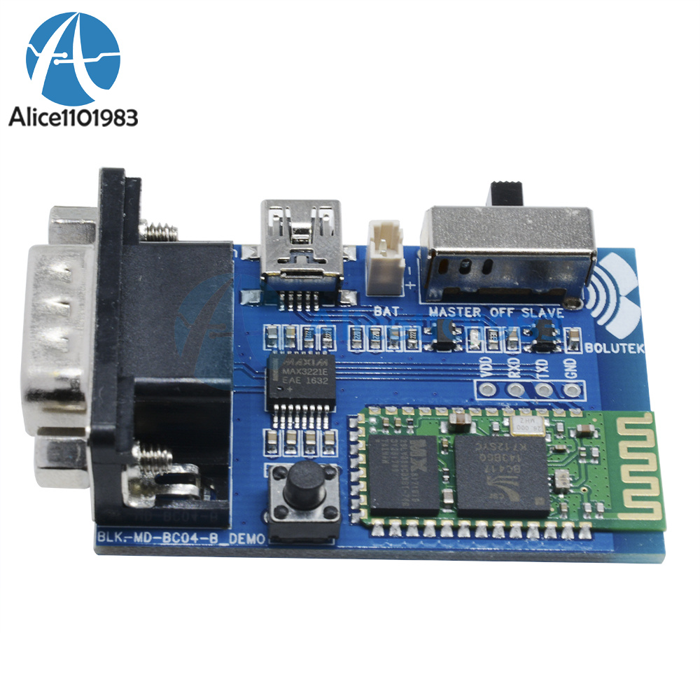 RS232 Bluetooth Serial Adapter Communication Master-Slave Module 5v mini usb 695975675393 | eBay
