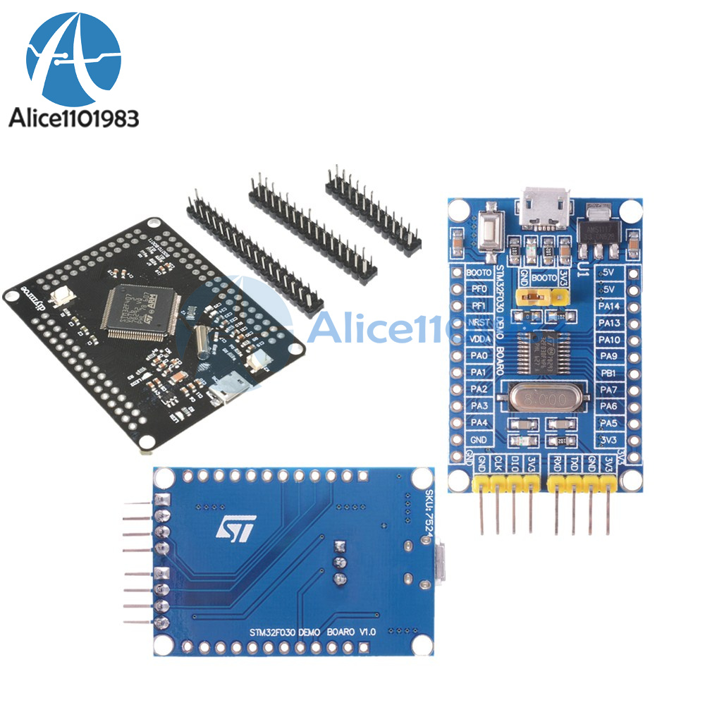Stm32f407vgt6 Stm32f030f4p6 Arm Cortex M4 32bit Mcu Core Development