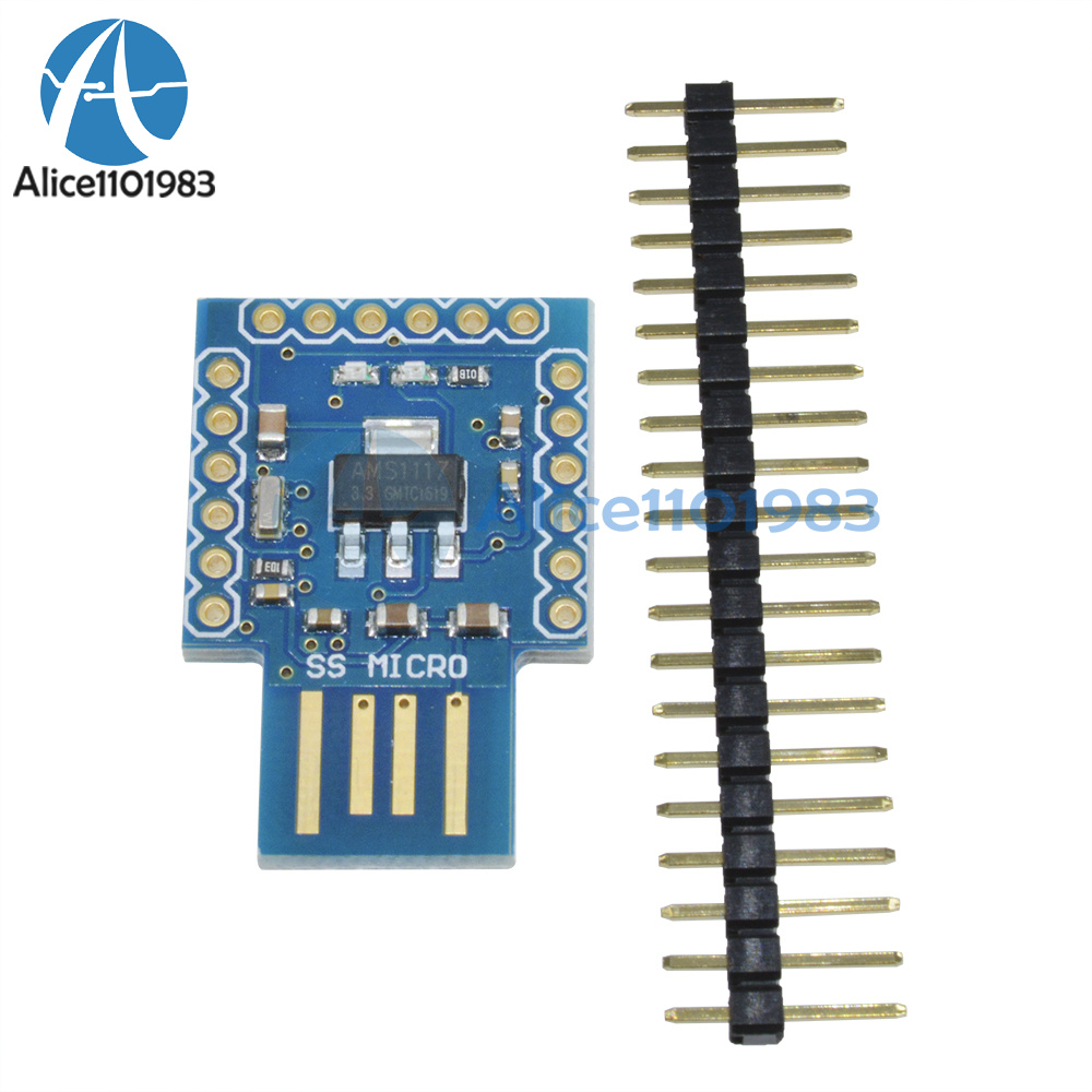 Mini Atmega32u4 Compatible For Arduino Ss Micro Atmega32u4 Module Board