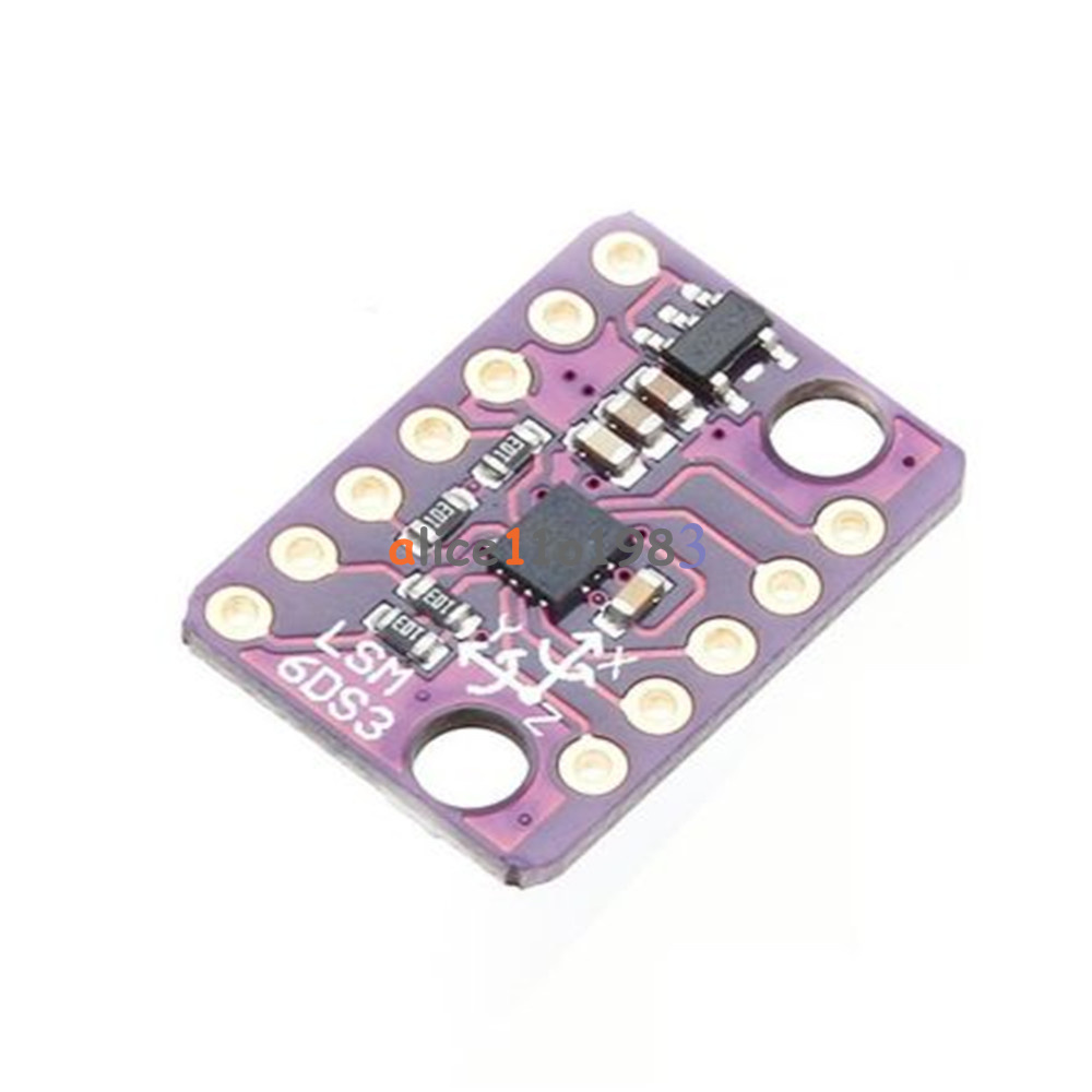 Lsm6ds3 Iic Spi 6 Degrees 3 Axis Of Freedom Tilt Breakout Transmission Module Ebay