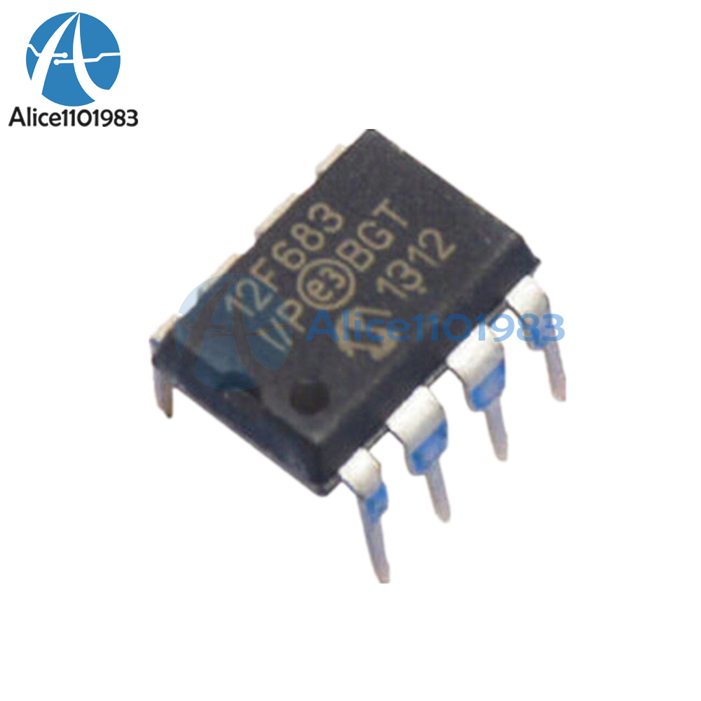 5PCS PIC12F683-I/P PIC12F683 12F683 Microcontroller CHIP IC DIP-8 | eBay