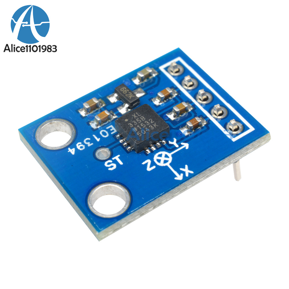 3 Axis Adxl335 Analog Output Accelerometer Module Angular Transducer For Arduino Ebay