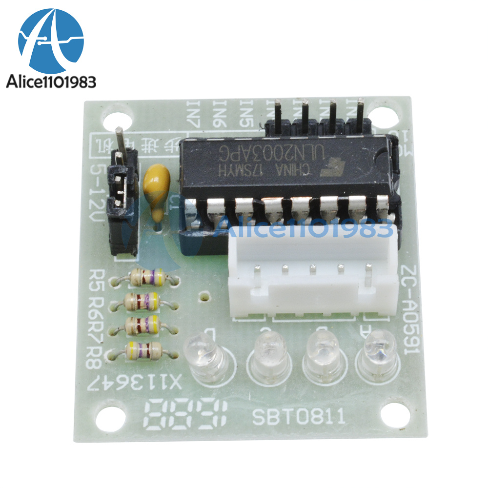 ULN2003AN ULN2003 Stepper Motor Driver Board Module for 28BYJ-48 5V 12V ...