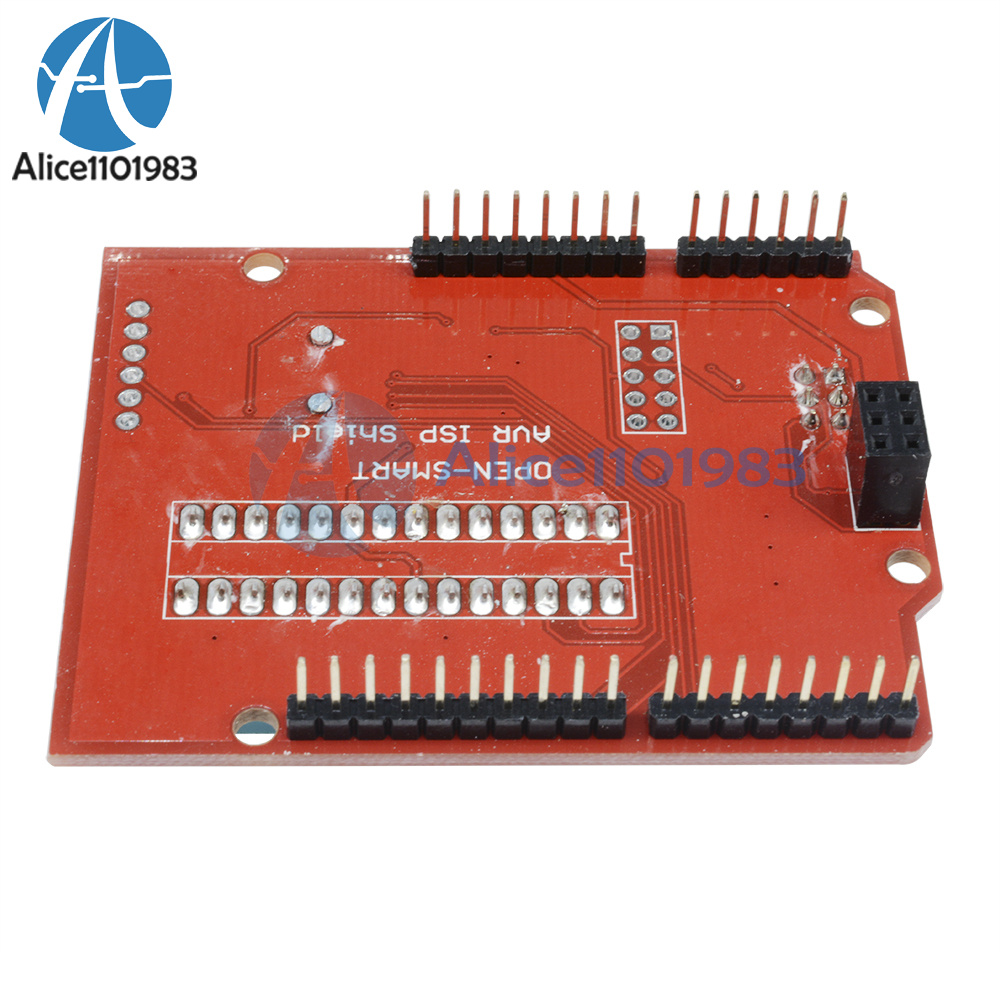 Avr Isp Shield Burning Burn Bootloader Programmer For Arduino Uno R3 Ebay 