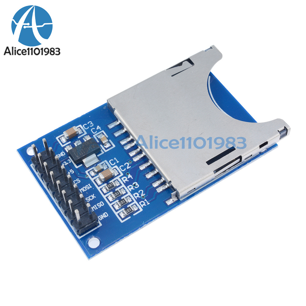2PCS SD Card Module Slot Socket Reader For Arduino ARM MCU Read And ...