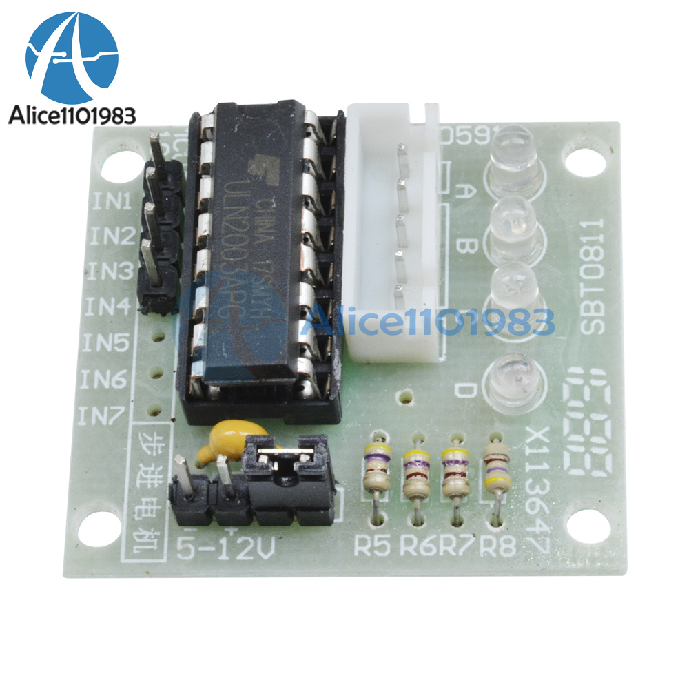 Uln2003an Uln2003 Stepper Motor Driver Board Module For 28byj 48 5v 12v Arduino Ebay