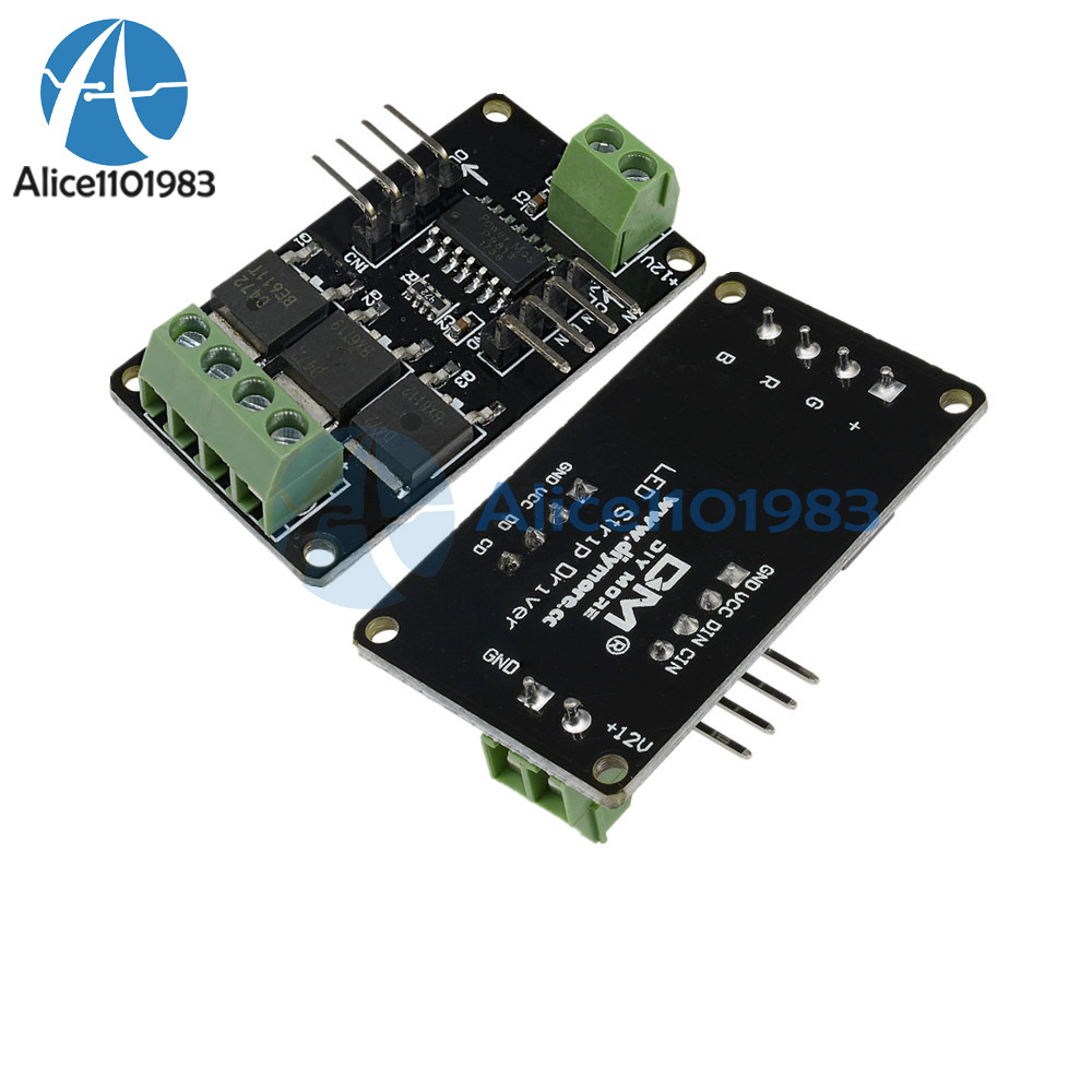 Full Color Rgb Led Strip Driver Module Shield For Arduino Stm32 Avr V1 9807