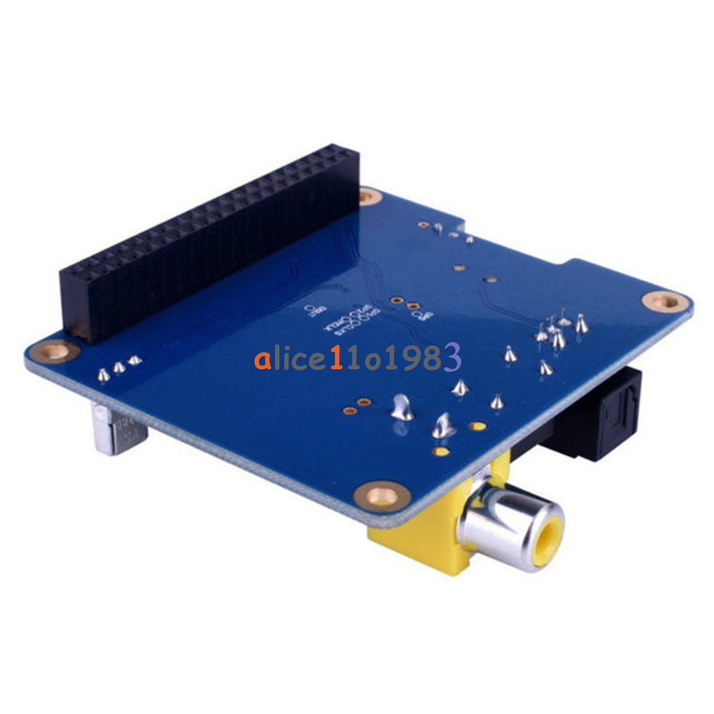 HIFI PIFI Digital Sound Card I2S SPDIF Optical Fiber Module for Raspberry pi 2/3 | eBay