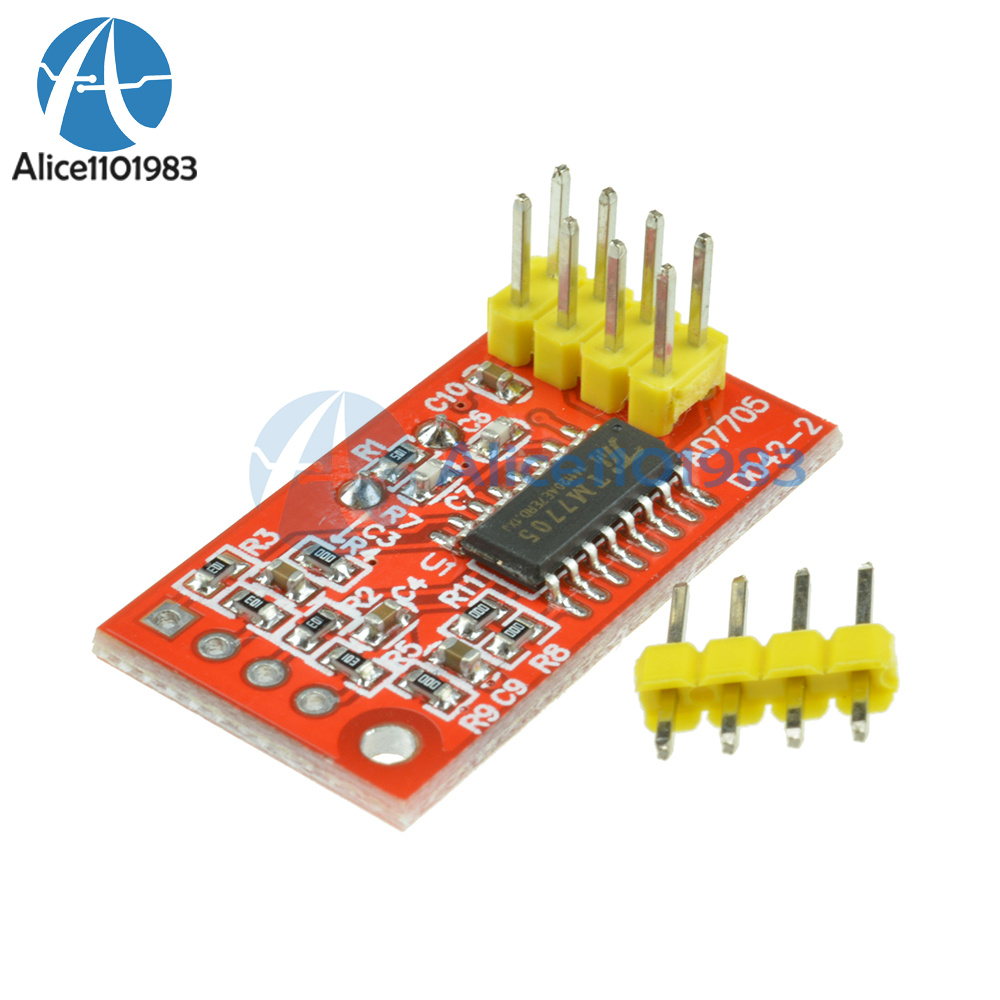 Ad7705 Dual 16 Bit Adc Data Acquisition Collection Module Spi Precise