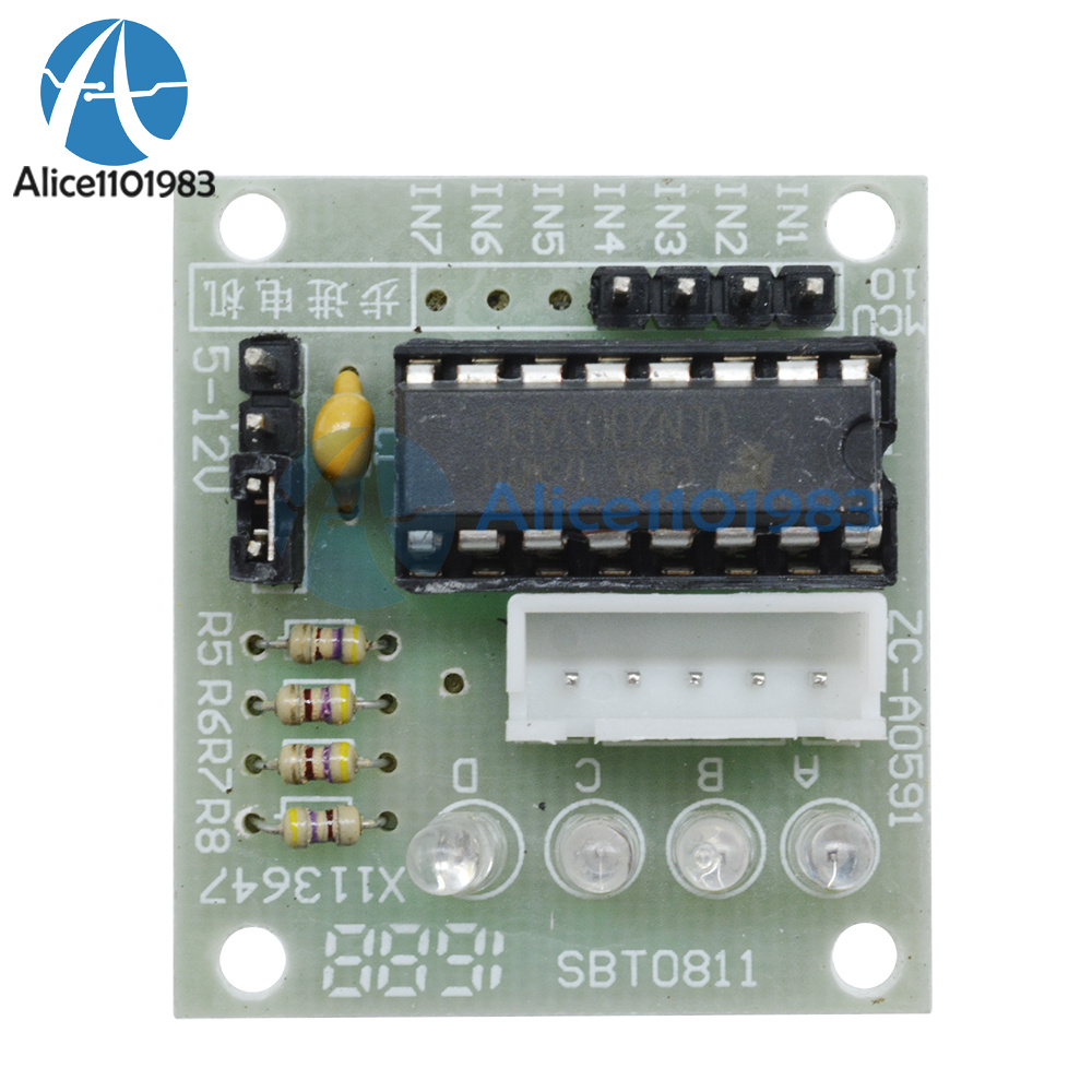 ULN2003AN ULN2003 Stepper Motor Driver Board Module for 28BYJ-48 5V 12V ...