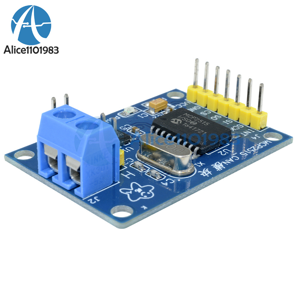 For Arduino MCP2515 CAN Bus Module TJA1050 Receiver SPI Module | eBay