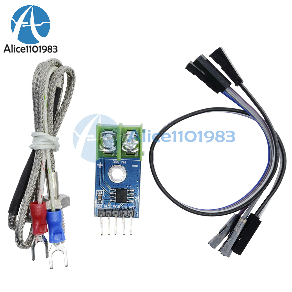 2pcs Max6675 Module K Type Thermocouple Temperature Sensor For Arduino Ebay 