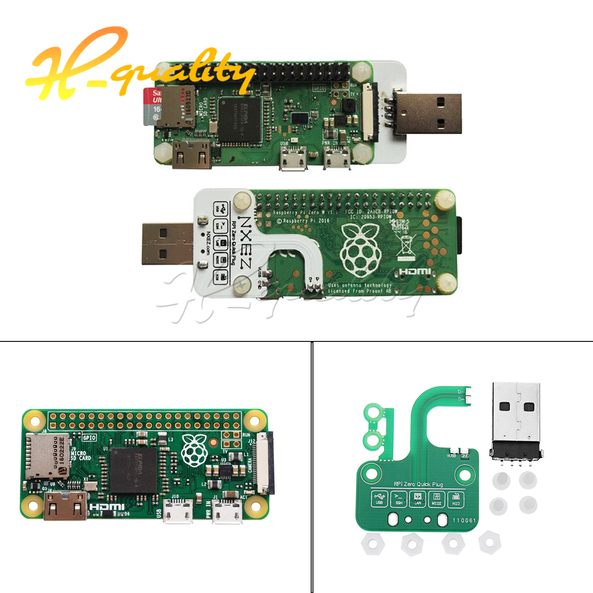 Raspberry Pi Zero V13w Camera Connector Pi0 Version 13w Board Ebay